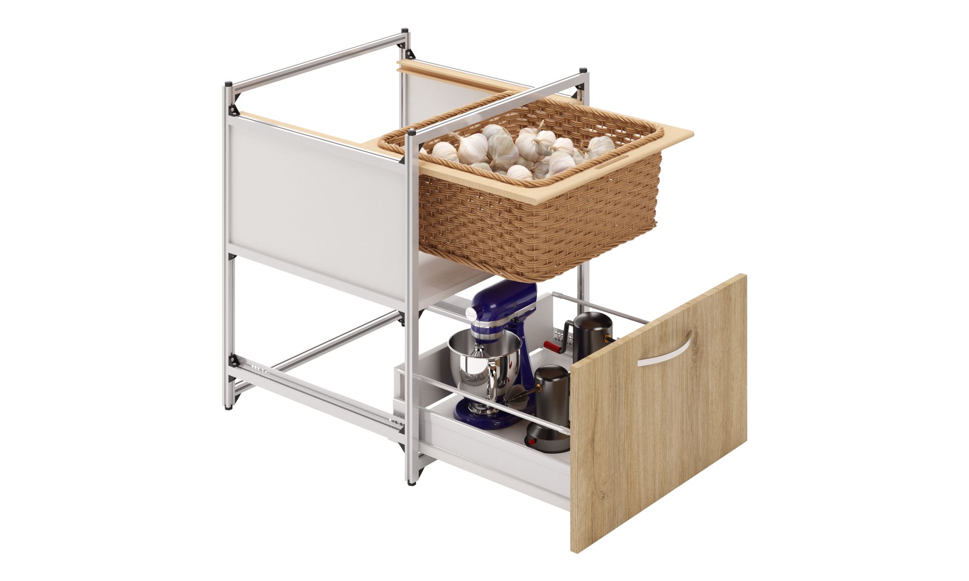 Kitchen Cabinet Design: Base Units Cabinet Ideas & Images - Wooden ...