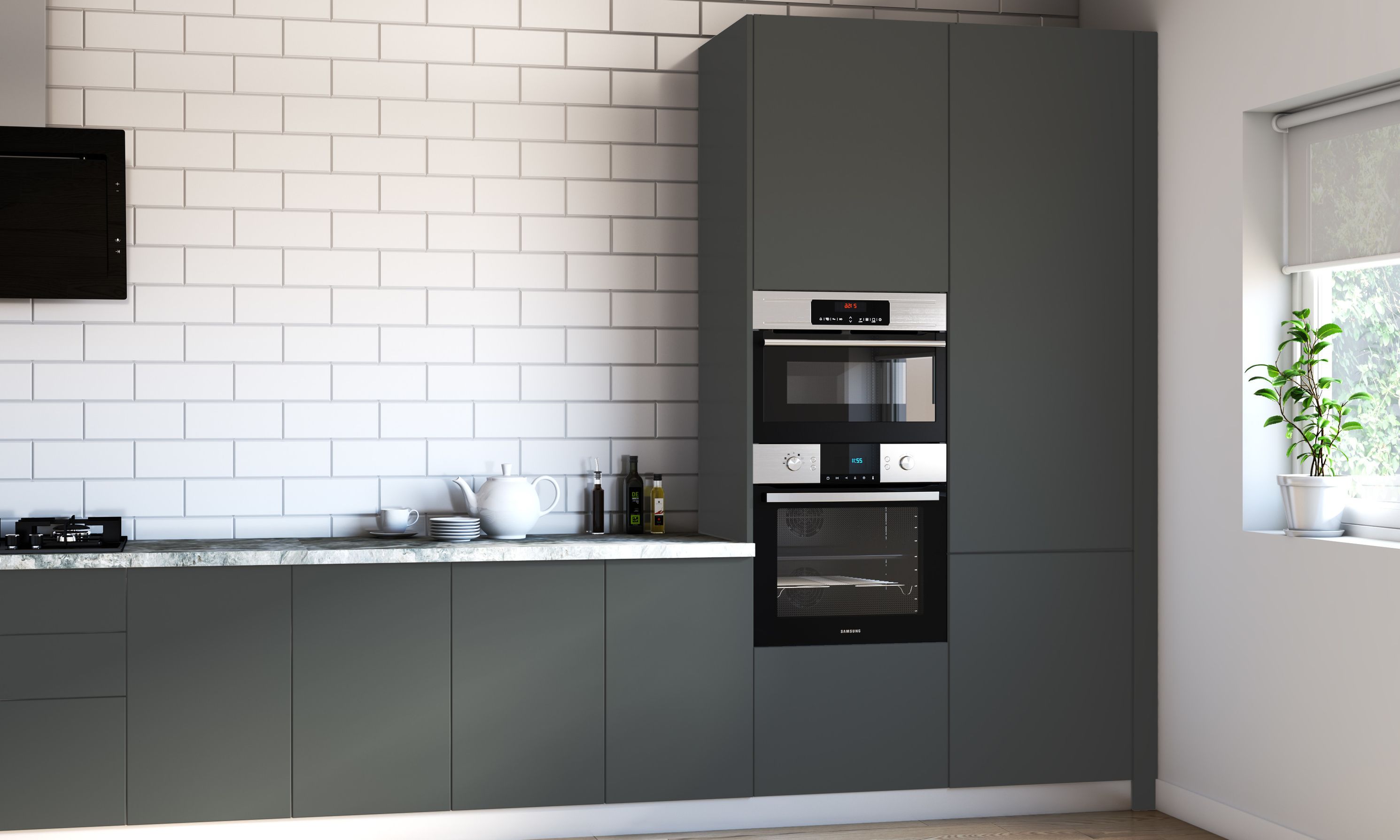 Chose the best laminate finish for you with Gothic Grey