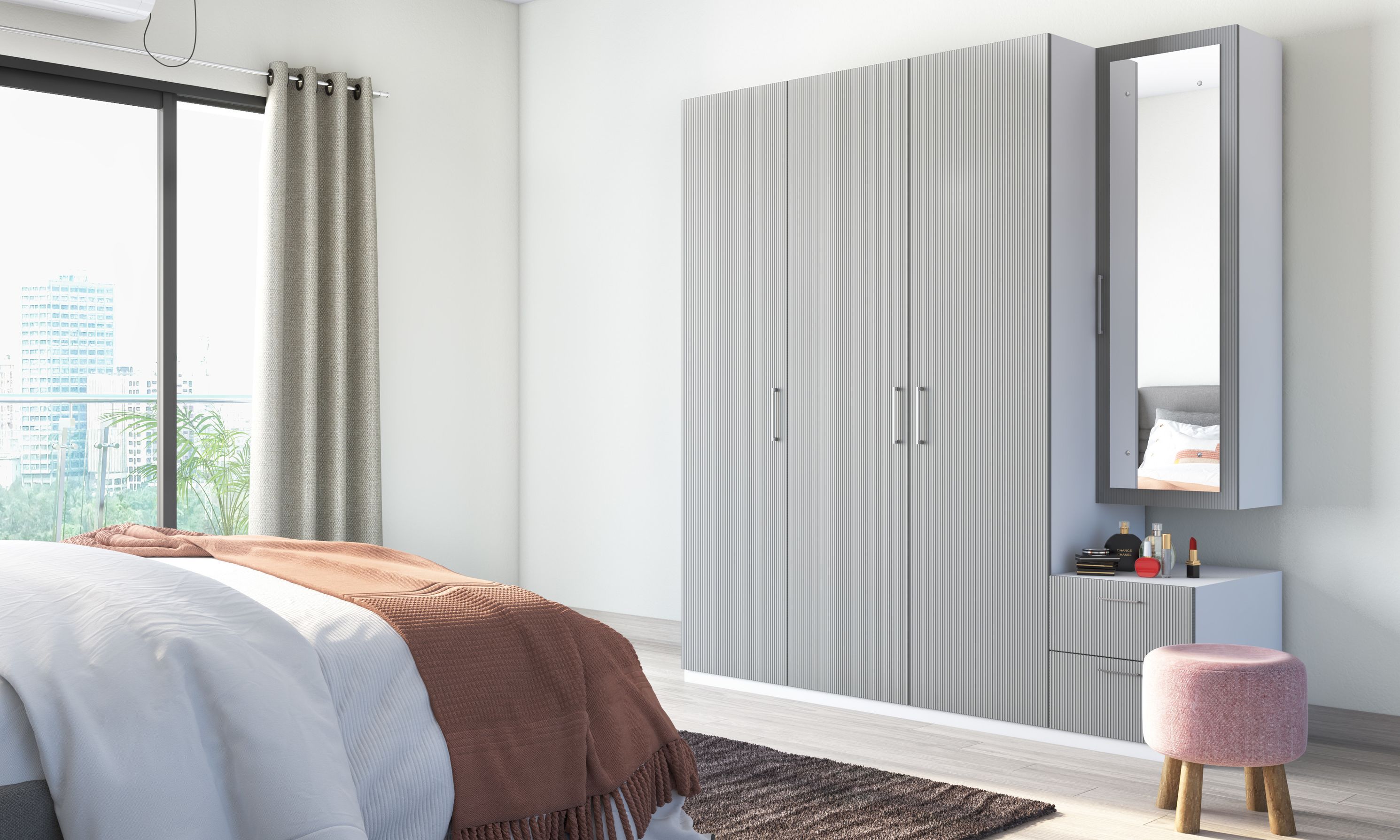 Chose the best laminate finish for you with Alumina Pearl