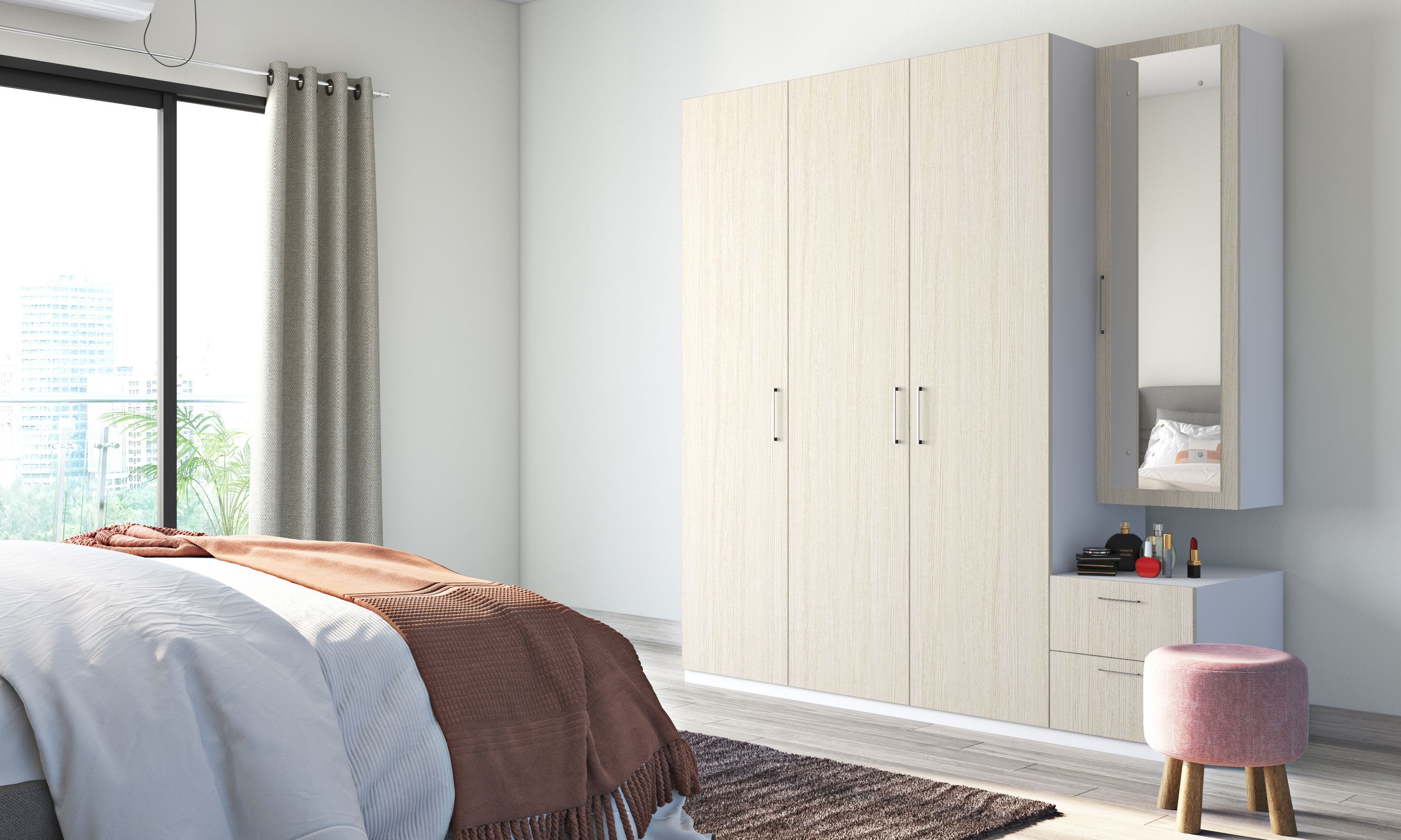 Chose the best laminate finish for you with Comely Teak