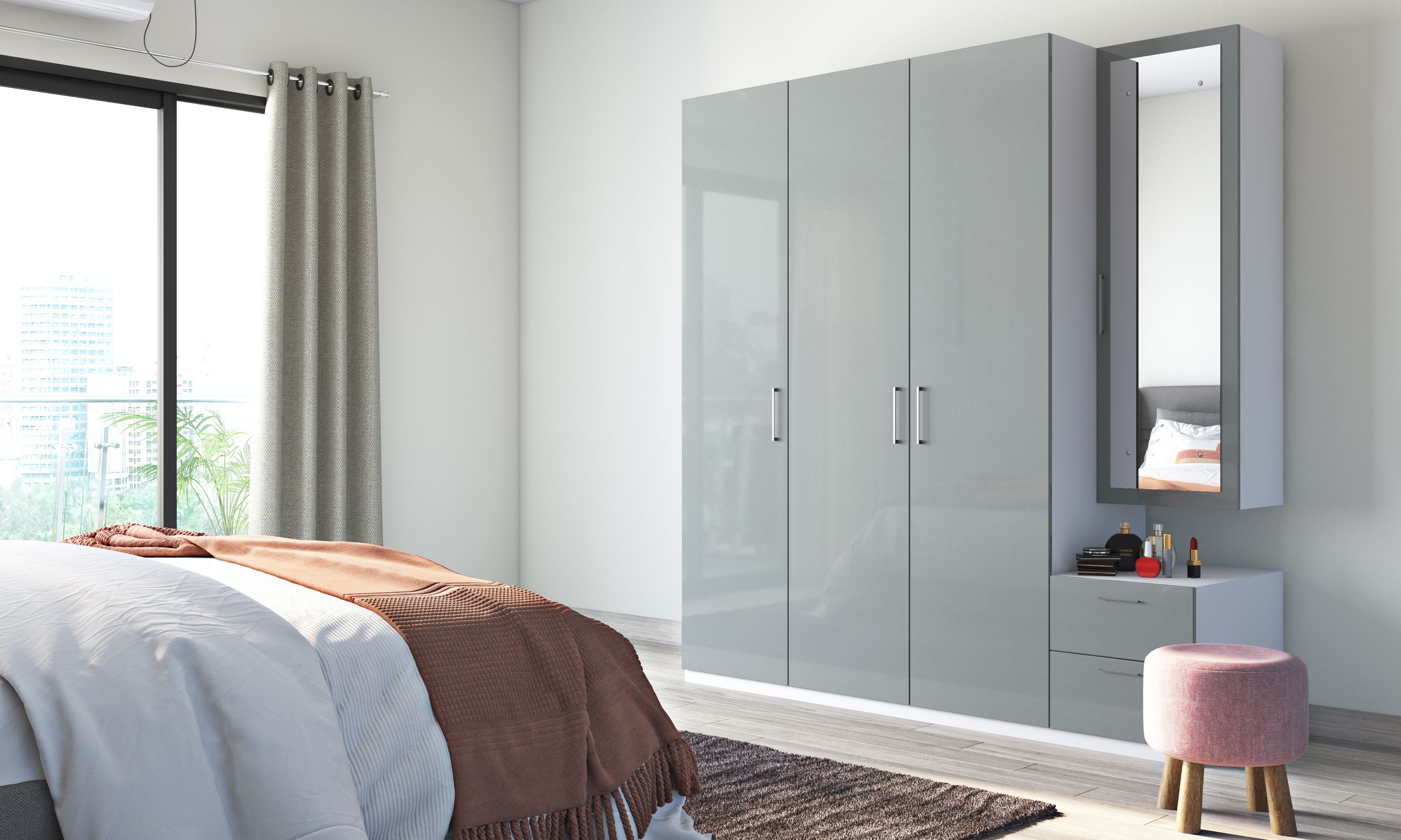 Chose the best laminate finish for you with Silver Frost