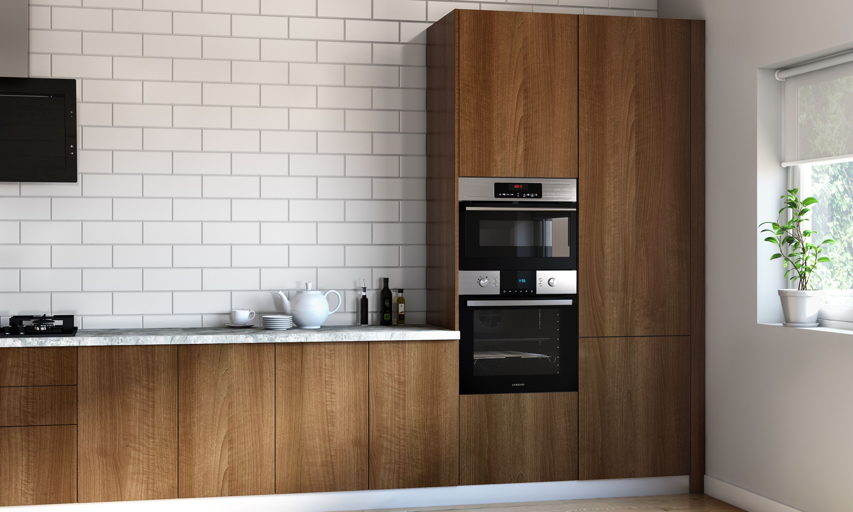 Chose the best laminate finish for you with Walnut Bronze