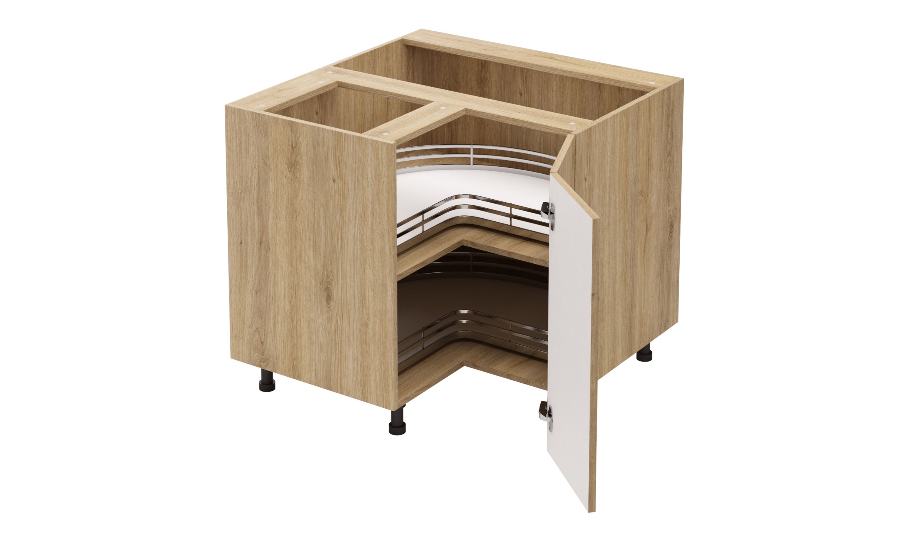 Kitchen Cabinet Design: Base Units Cabinet Ideas & Images - Corner Unit