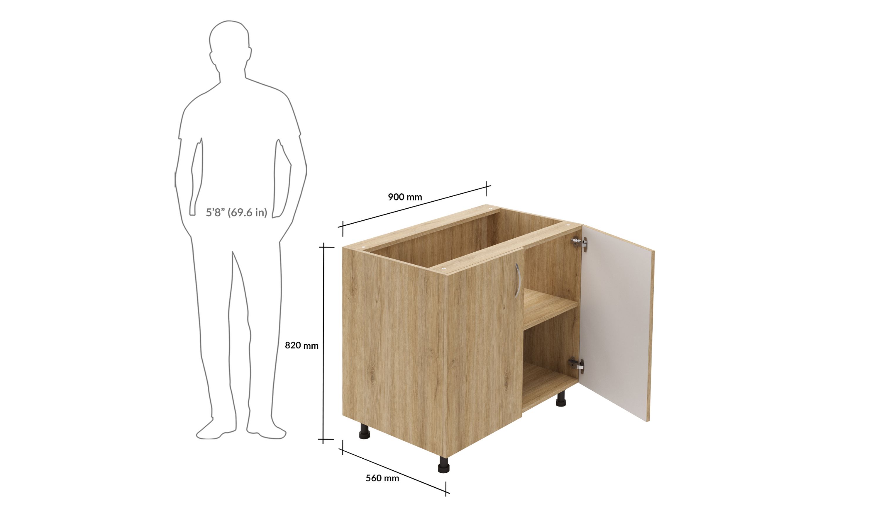 Kitchen Cabinet Design: Base Units Cabinet Ideas & Images - Base Unit