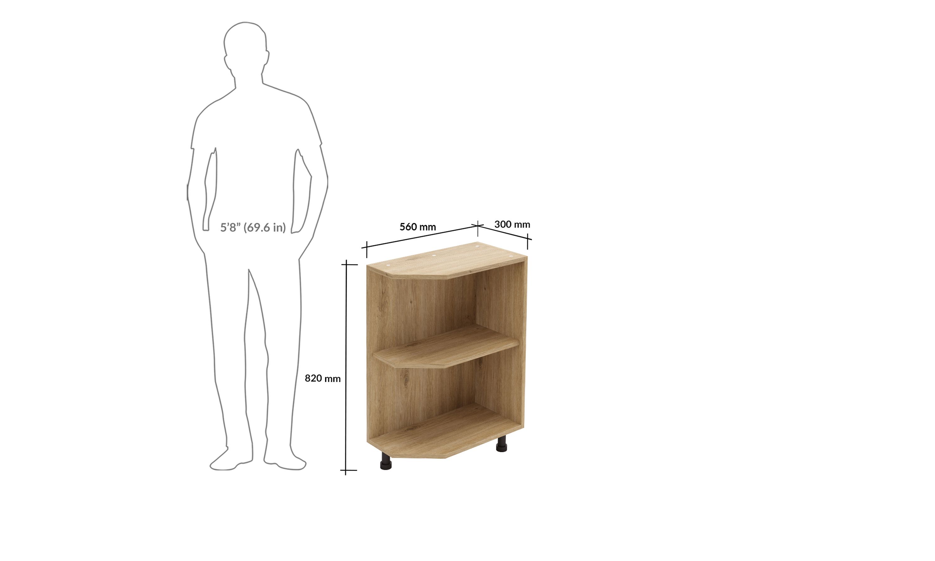 Kitchen Cabinet Design: Base Units Cabinet Ideas & Images - Base Open Unit