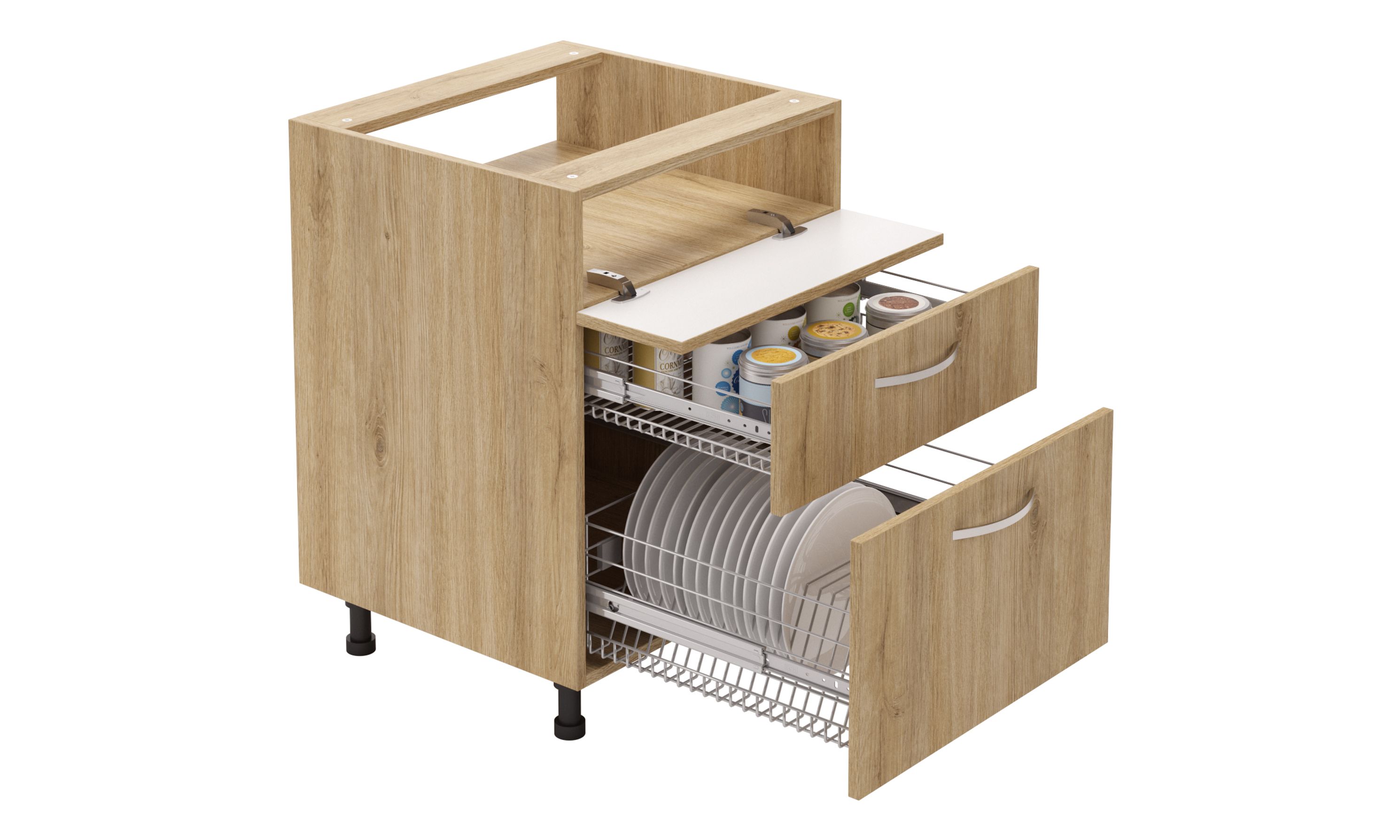 Kitchen Cabinet Design: Base Units Cabinet Ideas & Images - Hob Unit