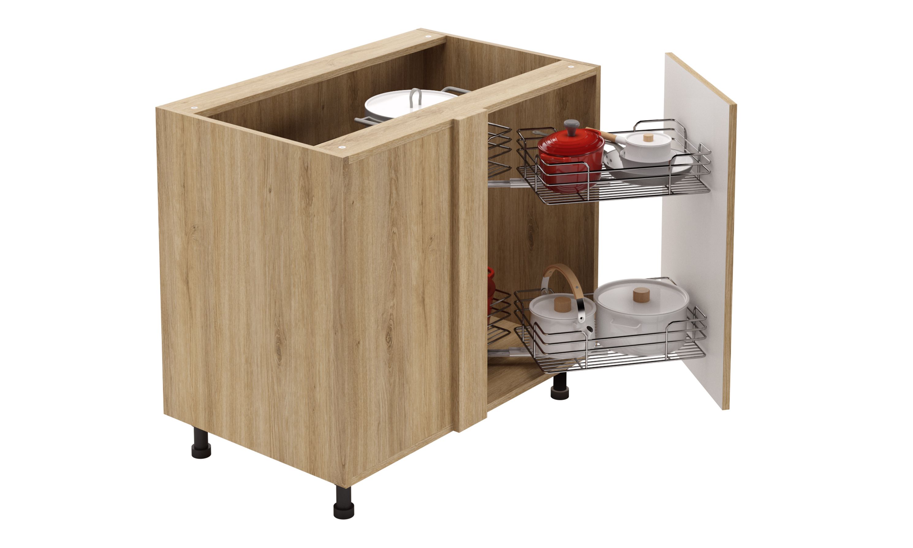 Kitchen Cabinet Design: Base Units Cabinet Ideas & Images - Blind ...