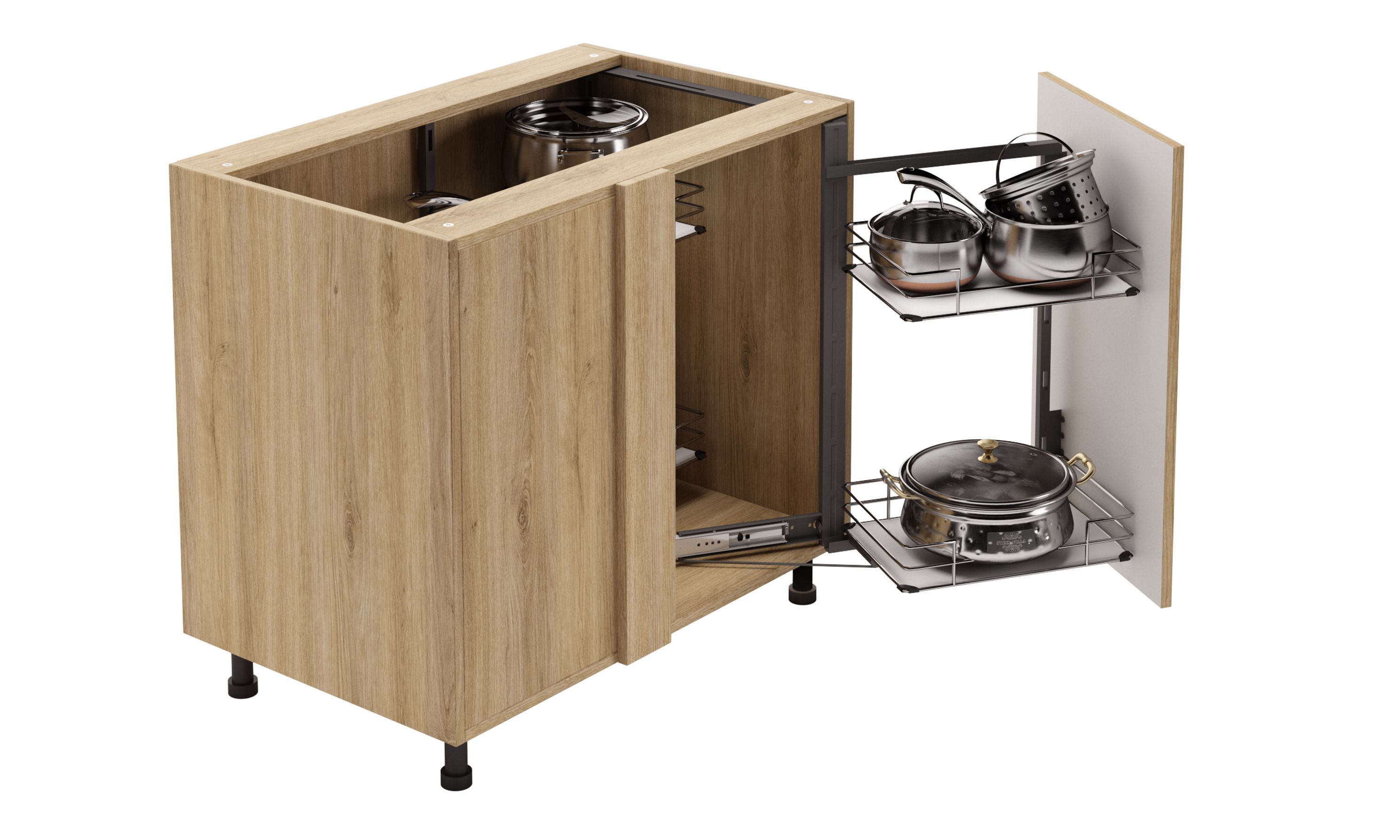 Kitchen Cabinet Design: Base Units Cabinet Ideas & Images - Blind ...
