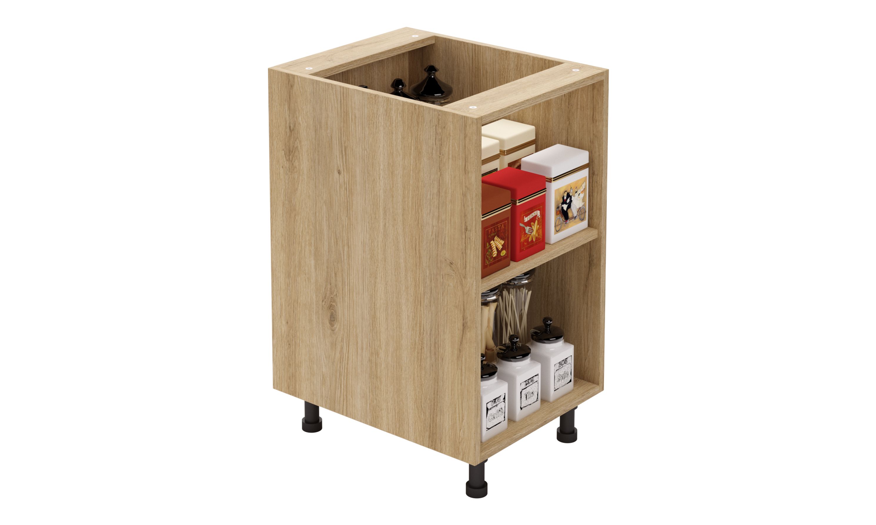 Kitchen Cabinet Design: Base Units Cabinet Ideas & Images - Base Open Unit