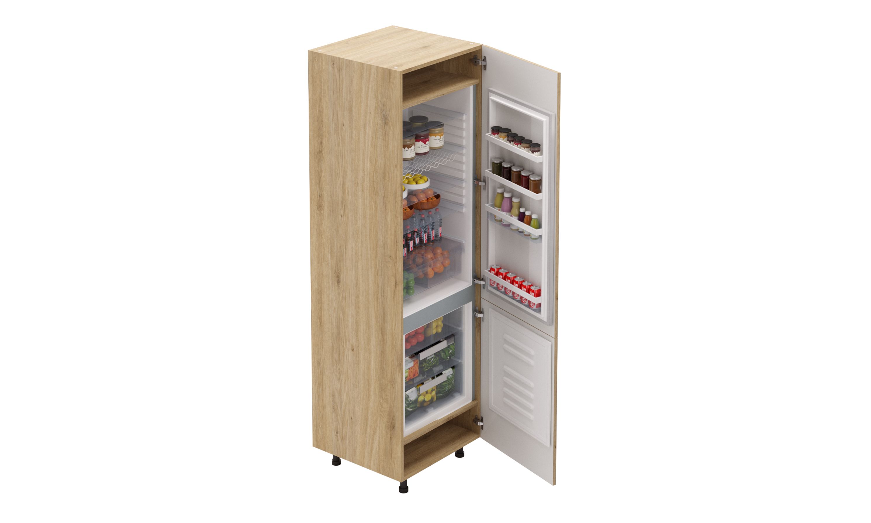 Everything you need to know about kitchen unit - Tall Fridge Unit