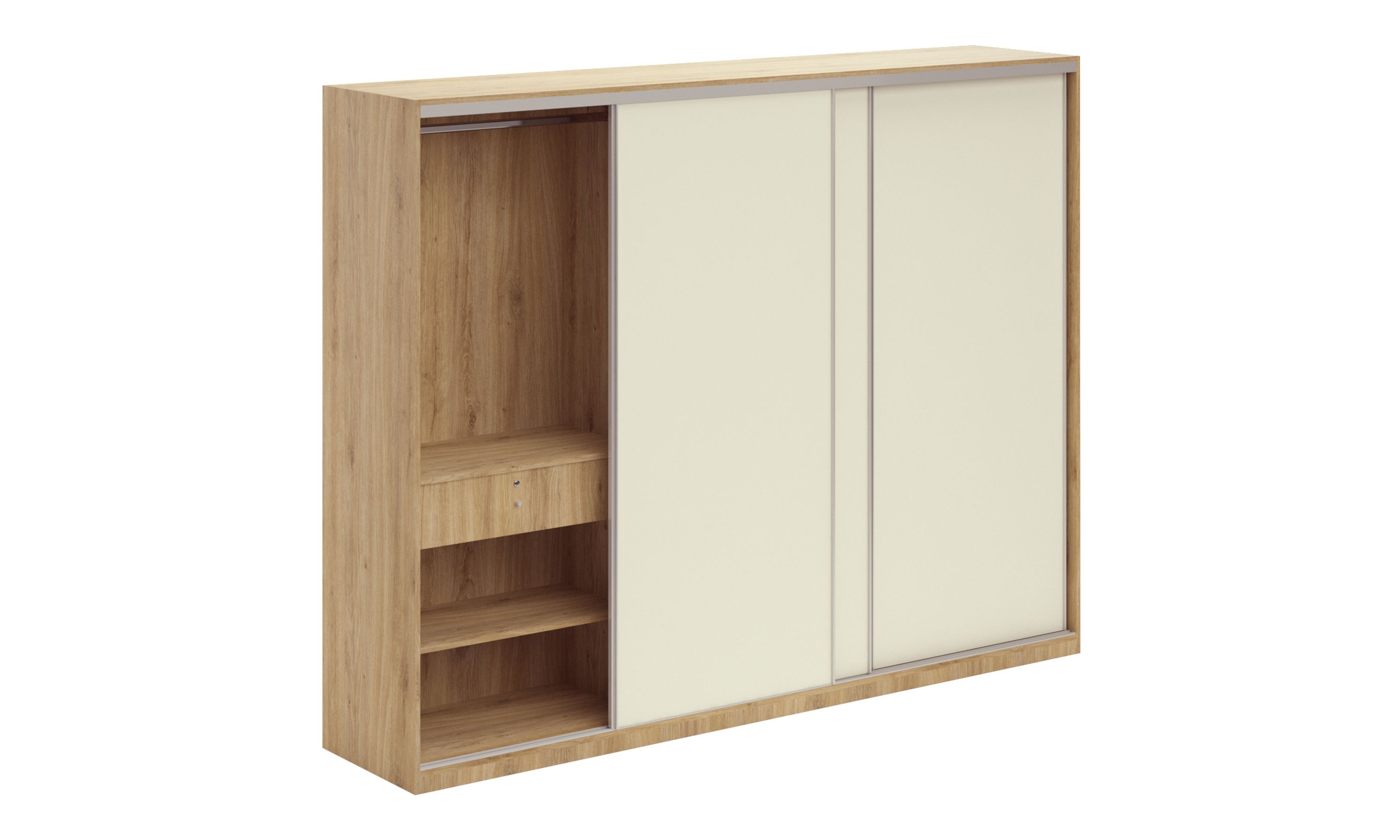 Everything you need to know about wardrobe unit - Inset Sliding 3-Door