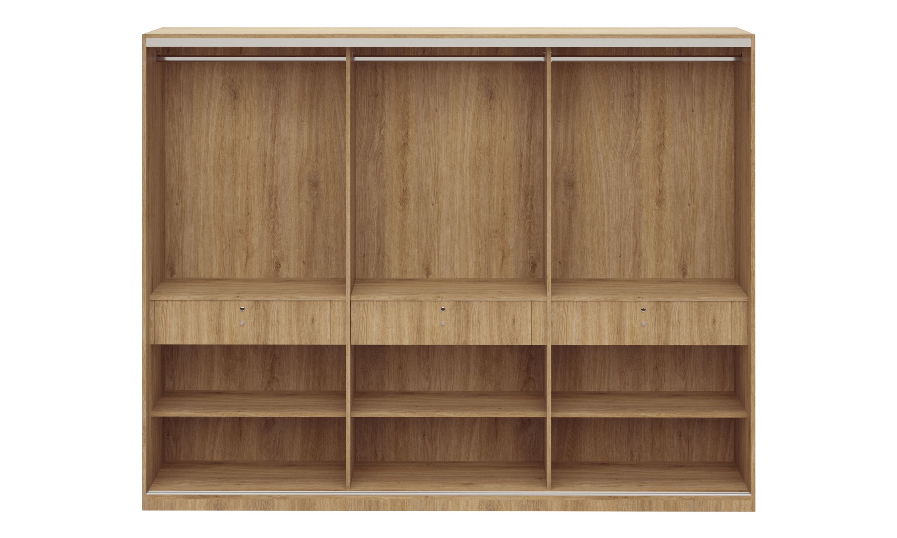 Everything you need to know about wardrobe unit - Inset Sliding 3-Door