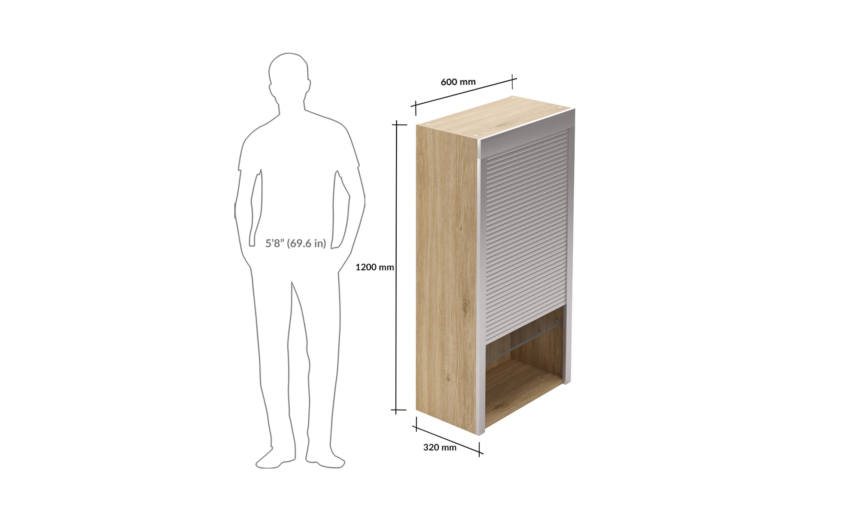 Everything you need to know about kitchen unit - Wall Tambor Unit
