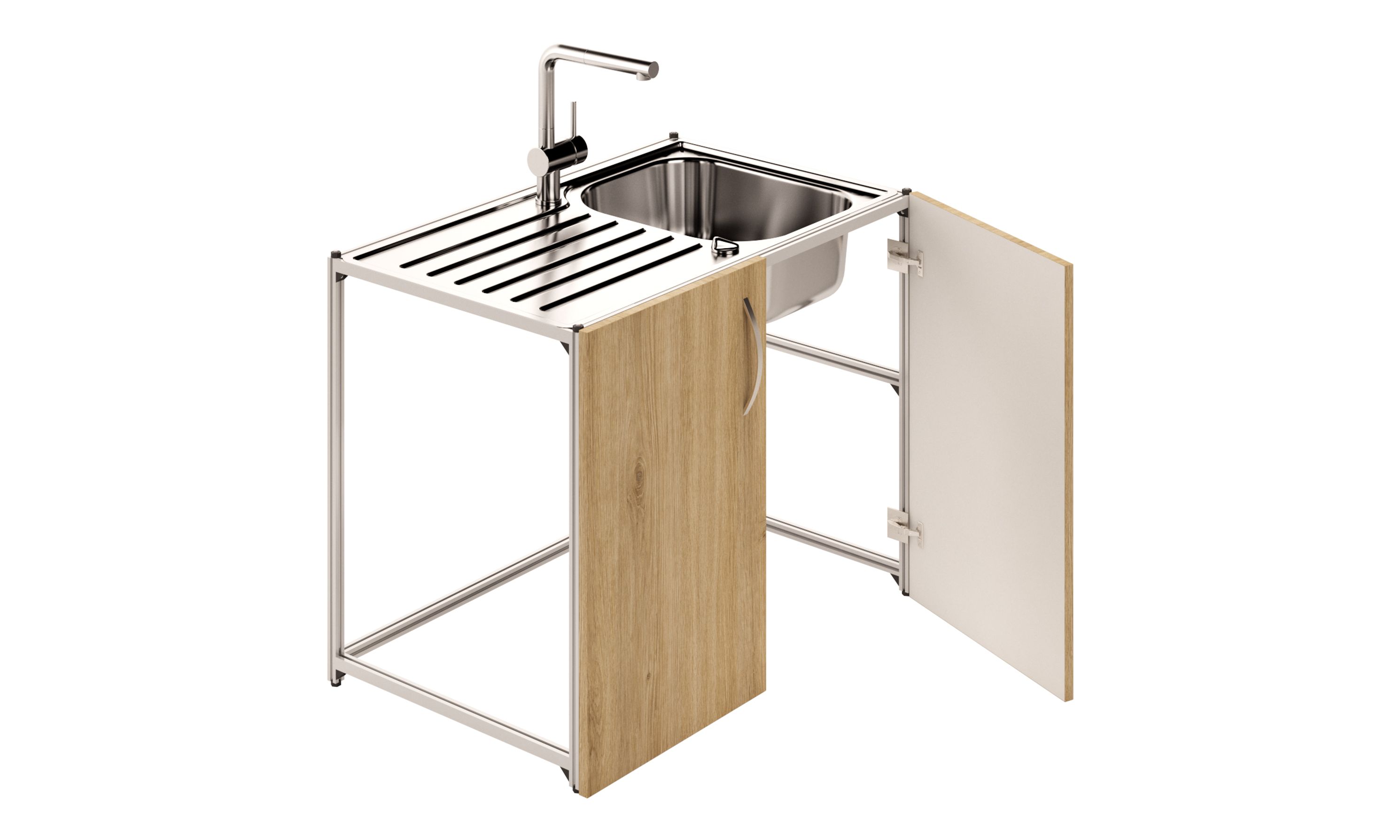 Kitchen Cabinet Design: Base Units Cabinet Ideas & Images - Sink Unit ...